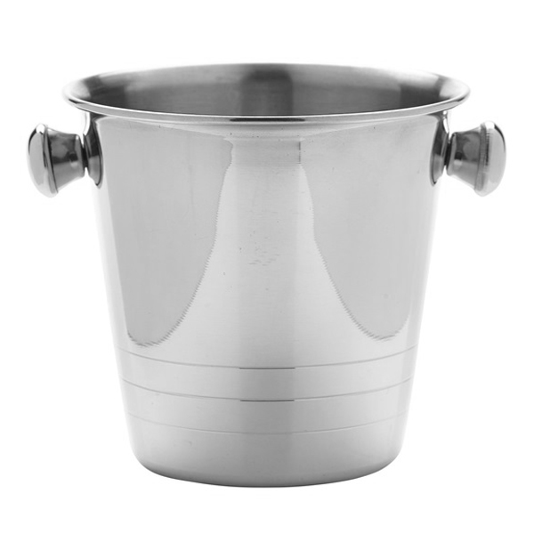 Mini Stainless Steel Ice Bucket Replica 10cm