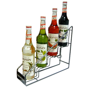 Monin Syrup 4 Bottle Rack