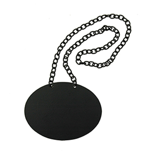 Hanging Chalkboard Sign for Drink Dispensers