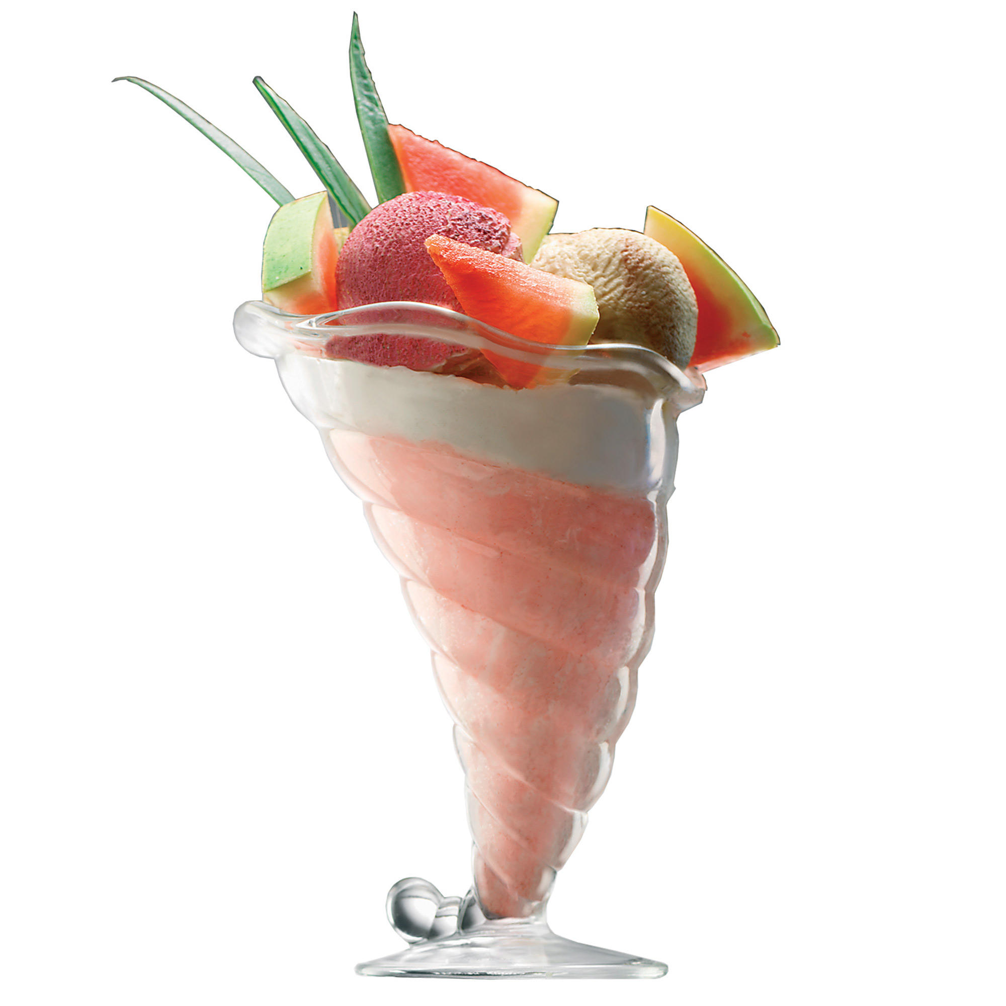 Disposable Sundae Glasses Elegant Ice Cream Sundae Glasses Durable