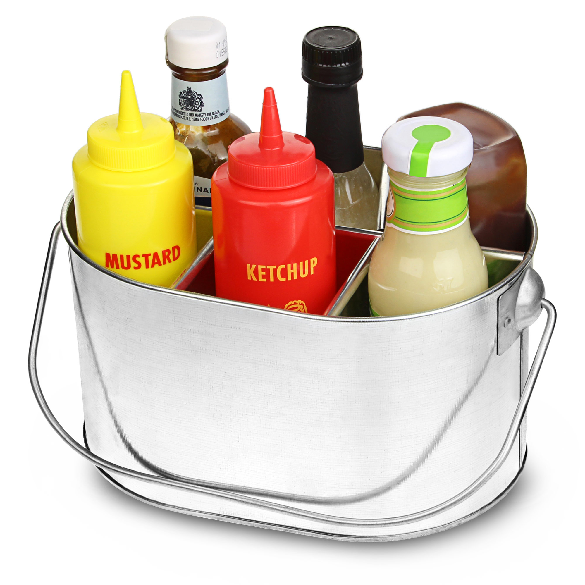 Galvanised Steel Table Caddy