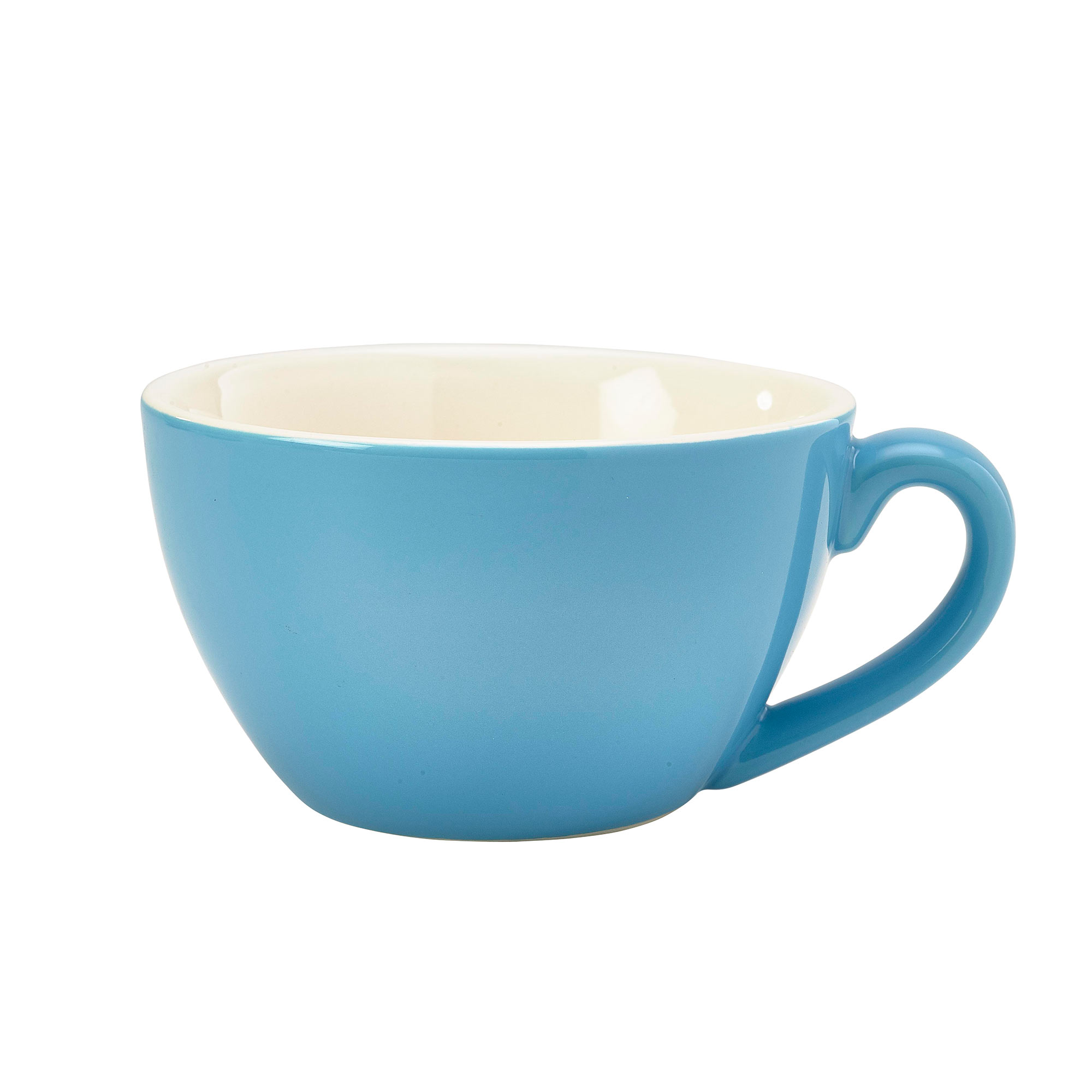 Royal Genware Bowl Shaped Cup Blue 12oz / 340ml
