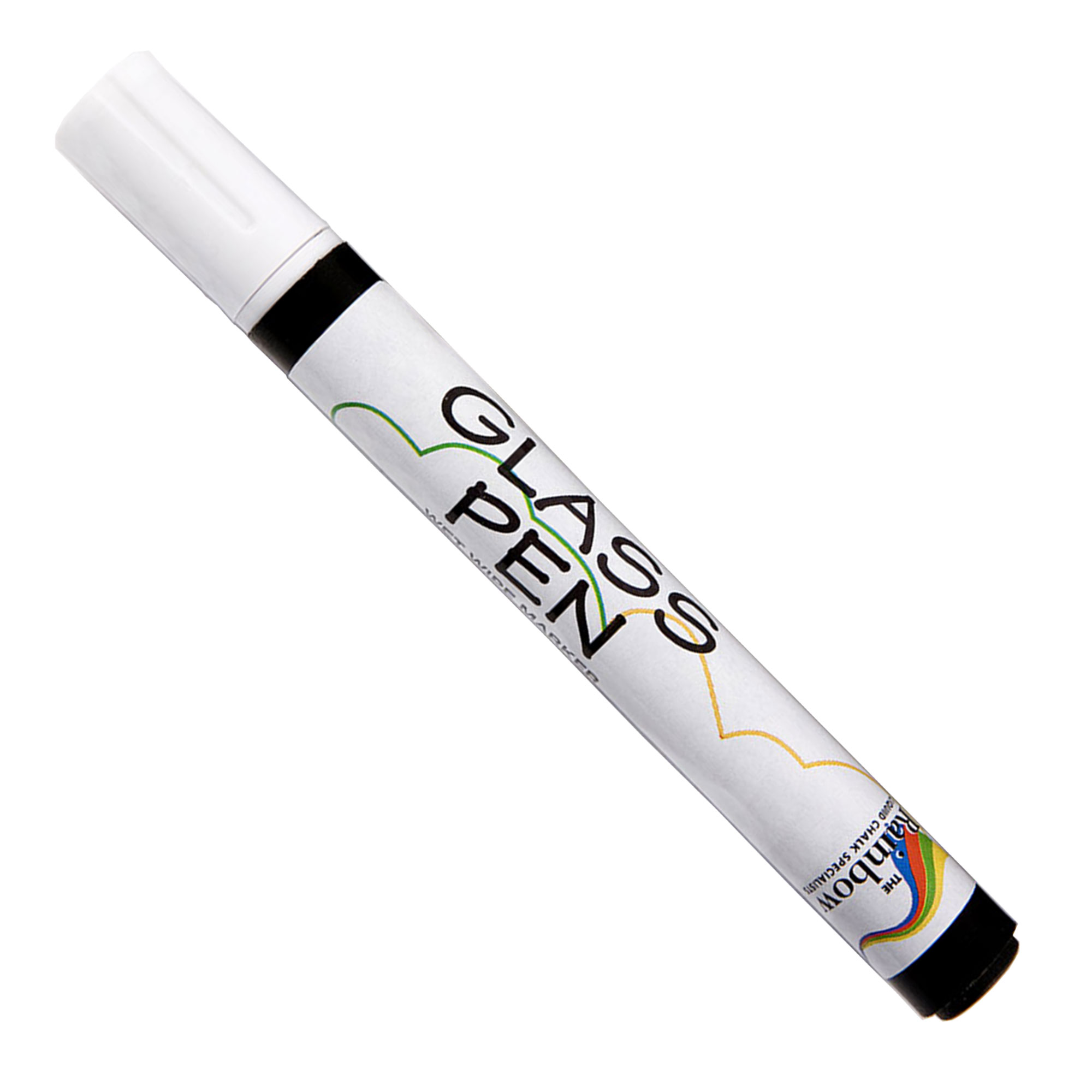 Glass Pen 5mm Bullet Nib White