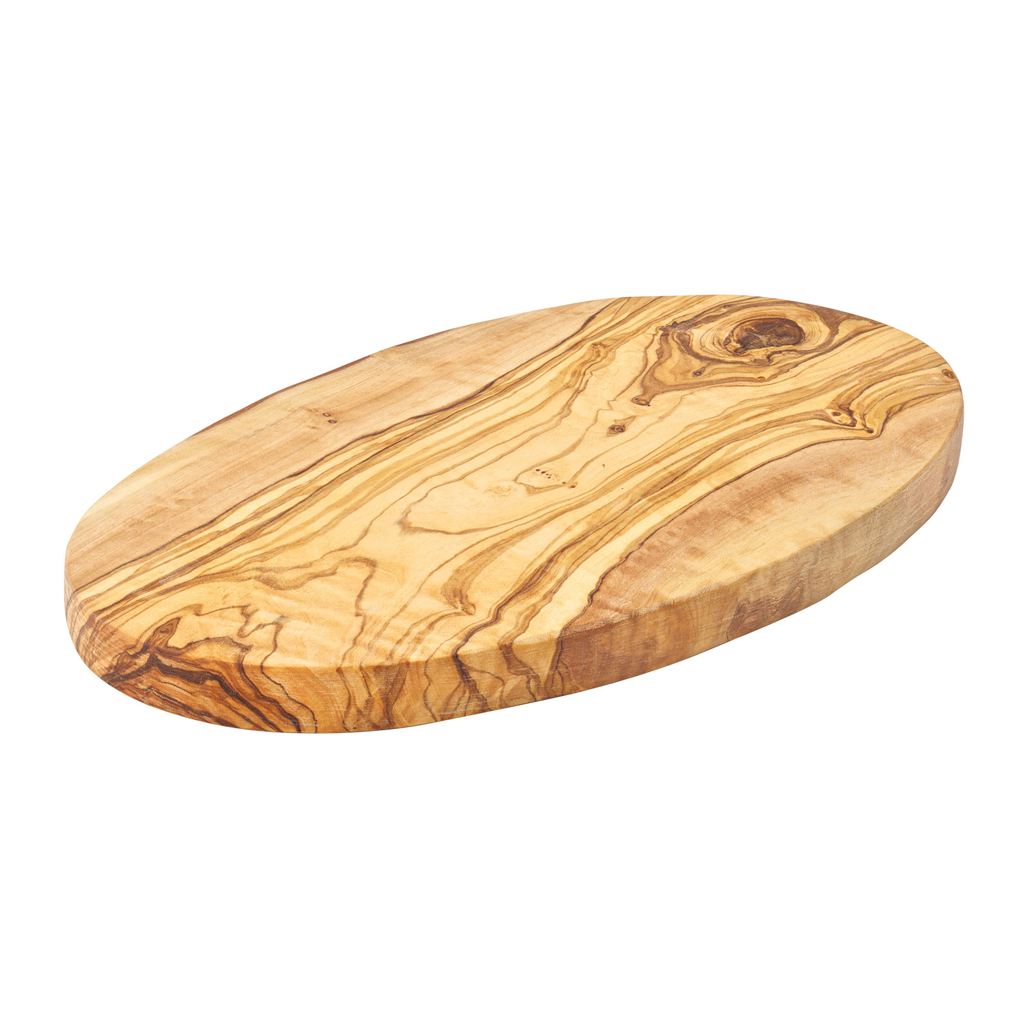 Olive Wood Oval Board 25cm