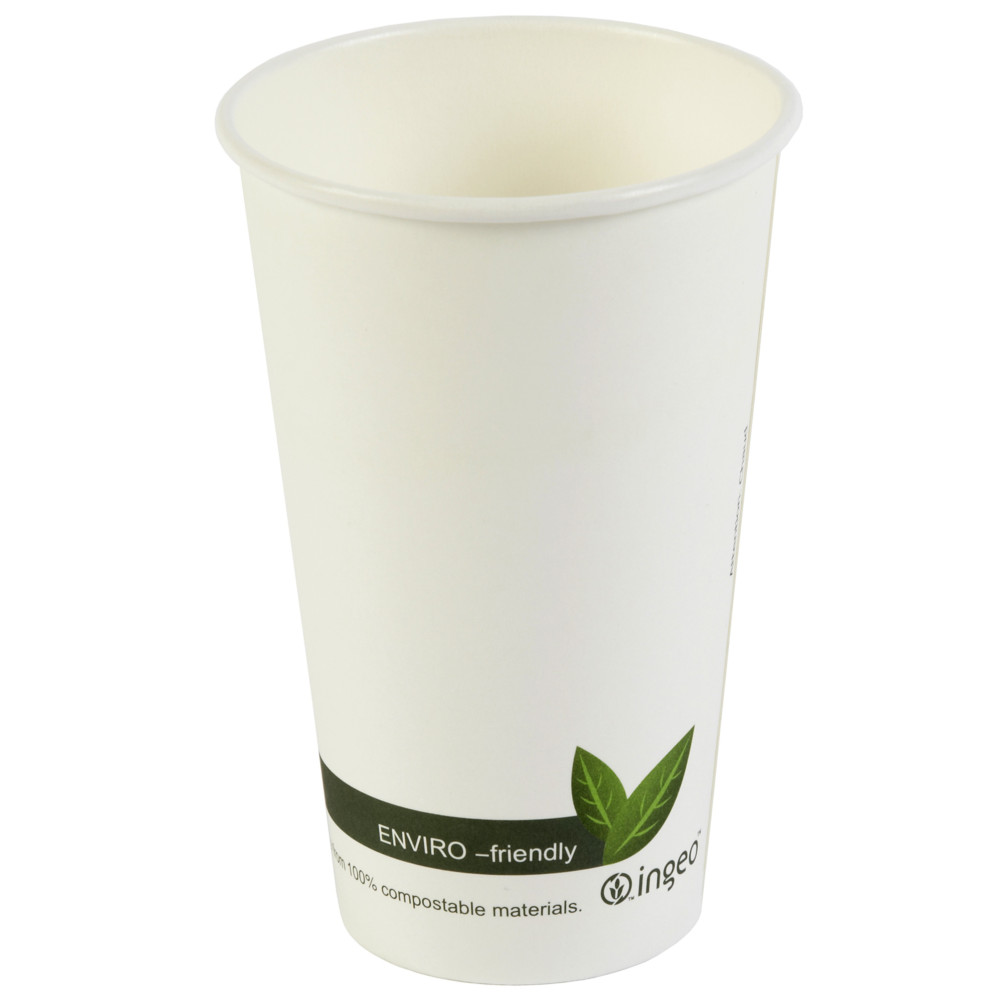 Compostable Hot Drink Cups 16oz / 450ml
