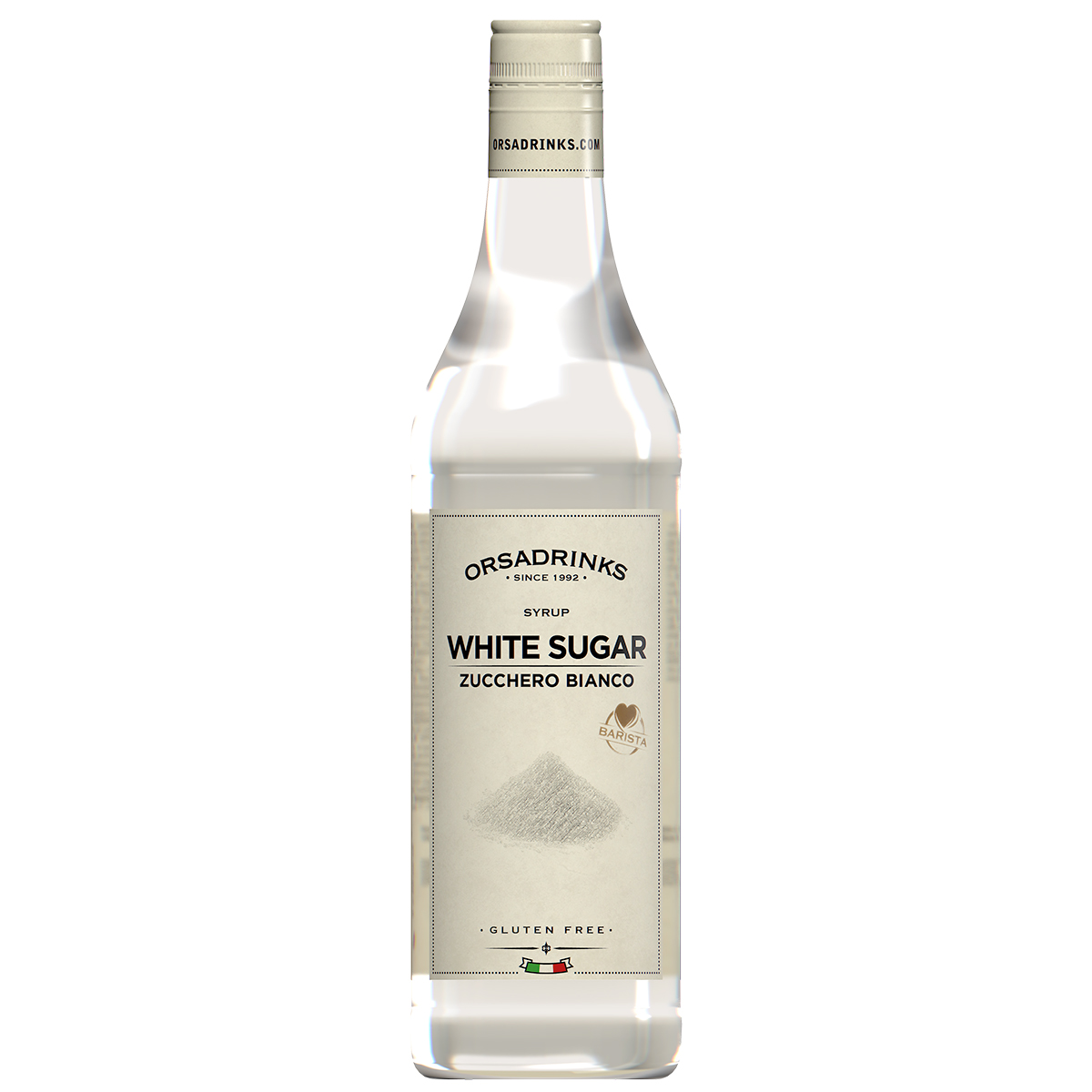 ODK White Sugar Syrup 750ml