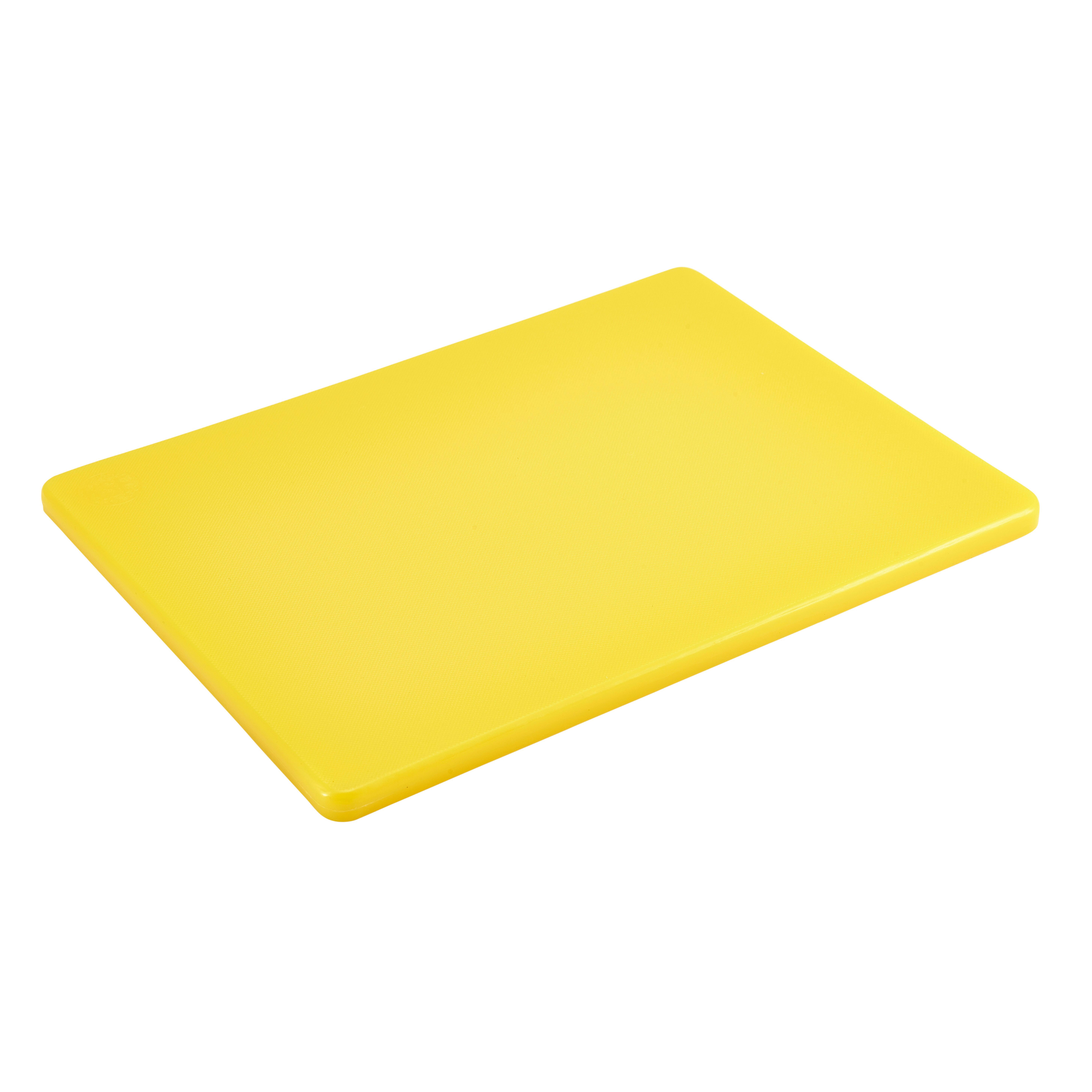 GenWare Yellow Low Density Chopping Board 1/2inch