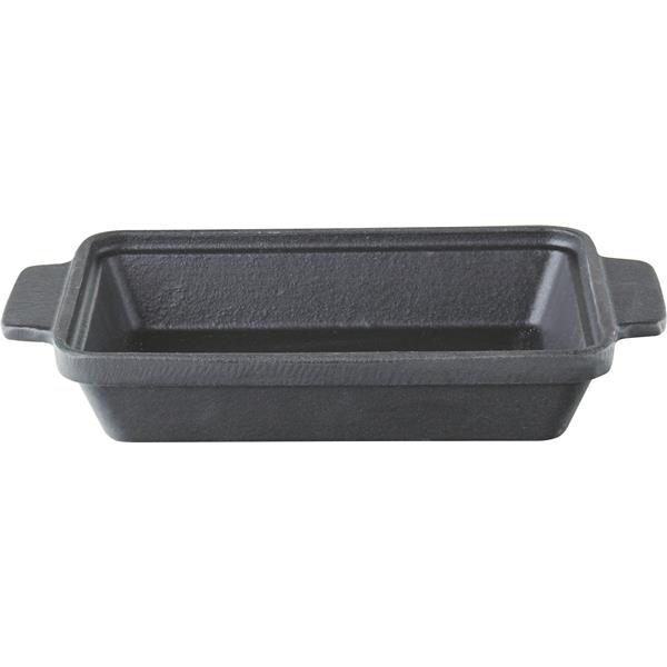 Cast Iron Rectangular Eared Dish 8inch / 20cm