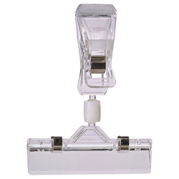 Display Clip with Adjustable Arm 10 x 8cm