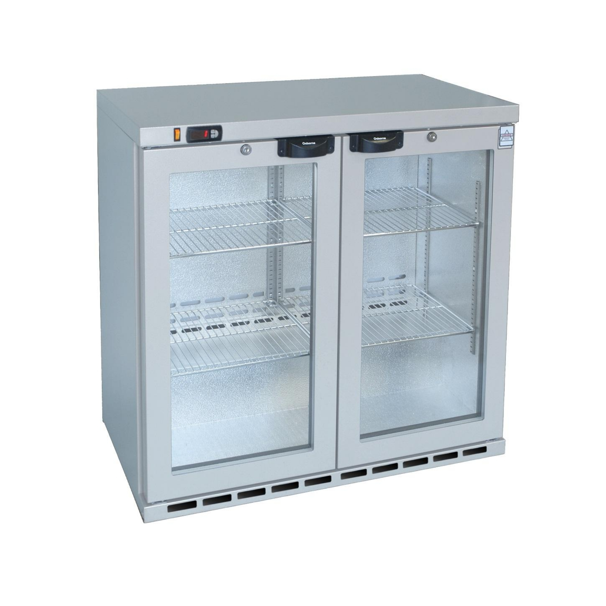 Osborne eCold 250EW Double Door Undercounter Chiller Stainless Steel