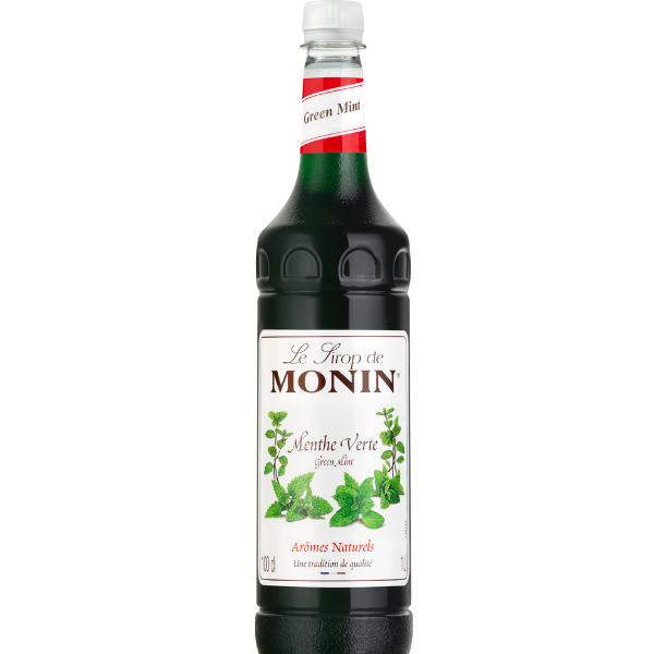 Monin Green Mint Syrup 1ltr