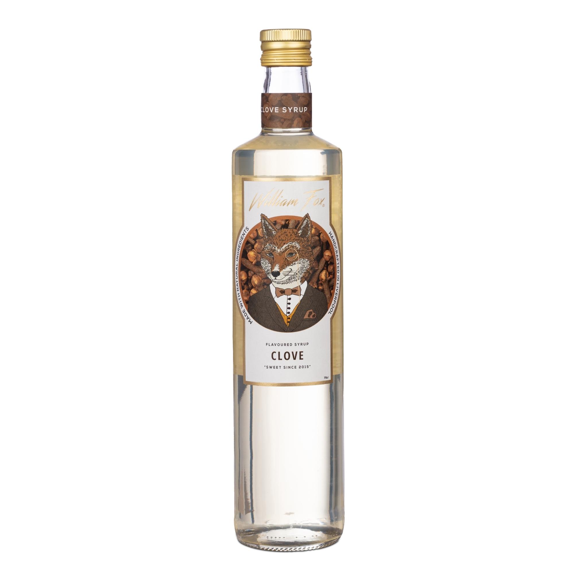 William Fox Premium Clove Syrup 75cl