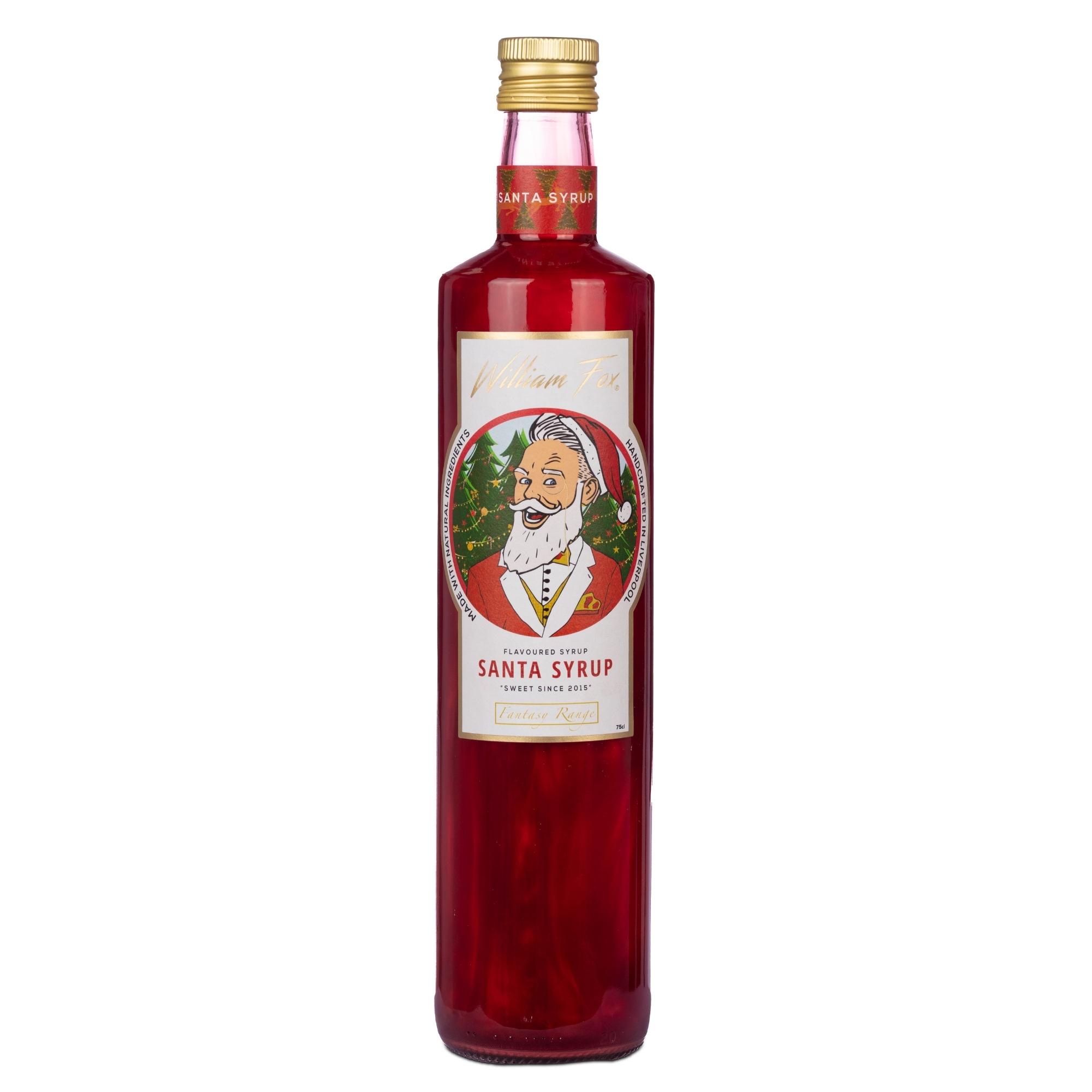 William Fox Fantasy Range Santa Syrup 75cl