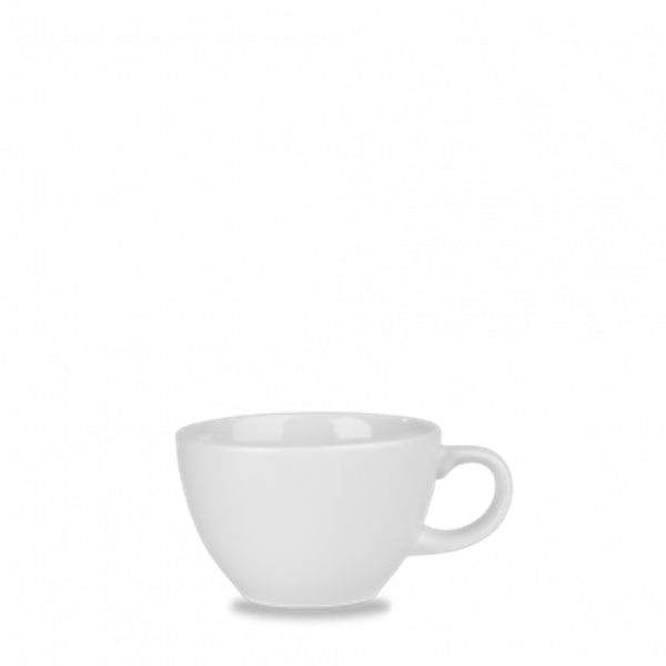 White Profile Teacup 12oz