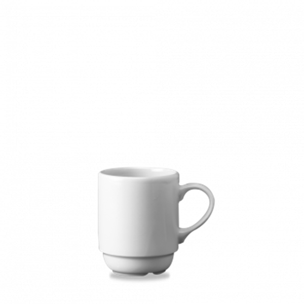White Stacking Mug 10oz
