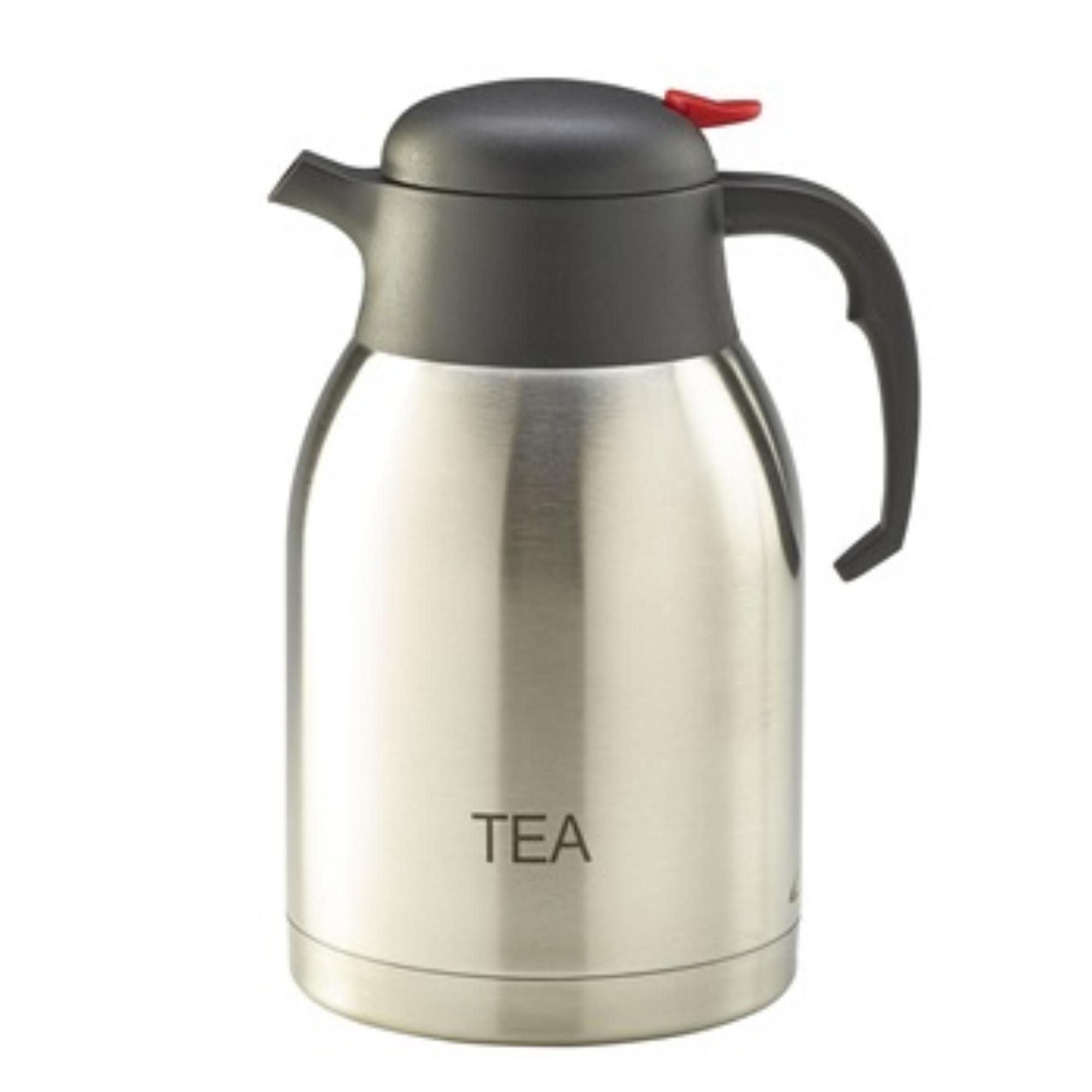 Inscribed Stainless Steel Vacuum Jugs Tea 2ltr