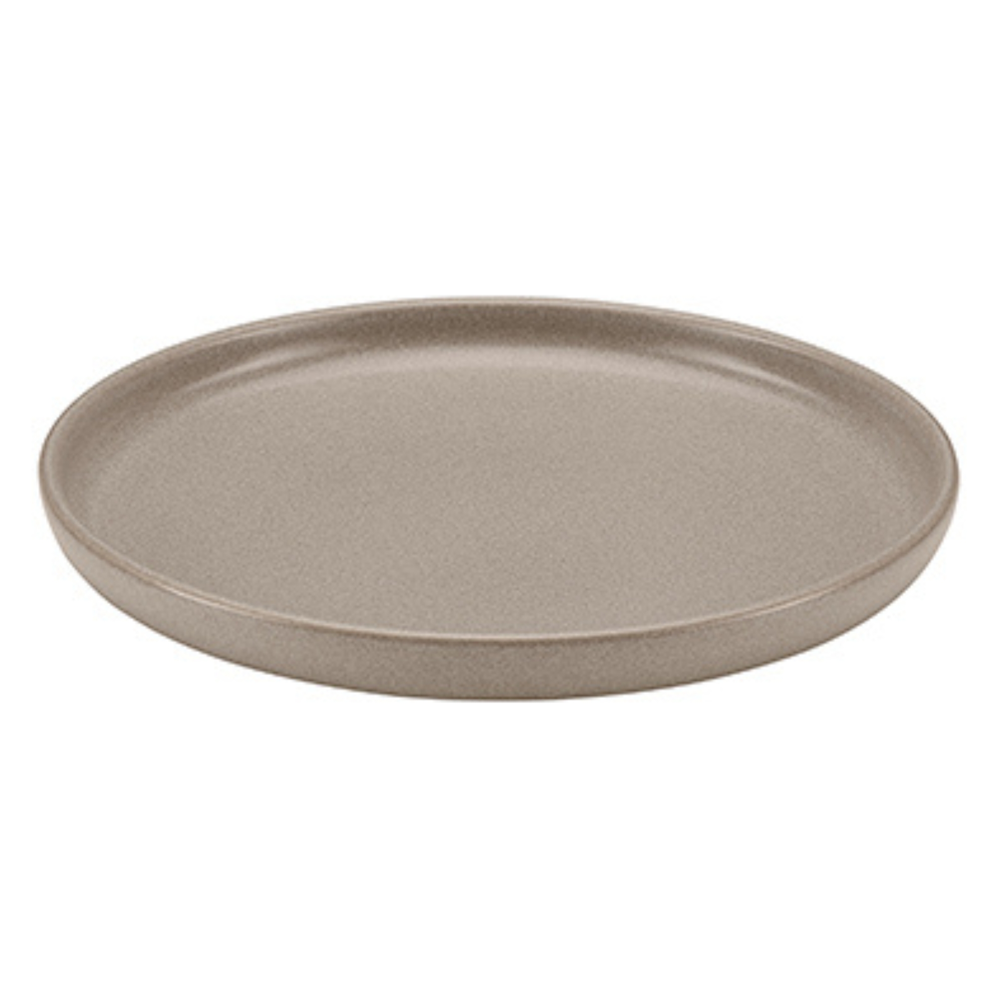 Elements Sand Flat Round Plate 8.5inch / 22cm
