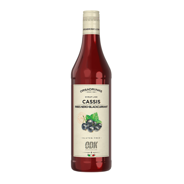 ODK Blackcurrant Cassis Syrup 750ml