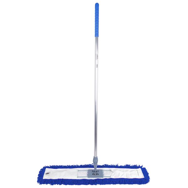 Complete Sweeper Mop Kit with Handle & Blue Sweeper Head 23.5inch / 60cm