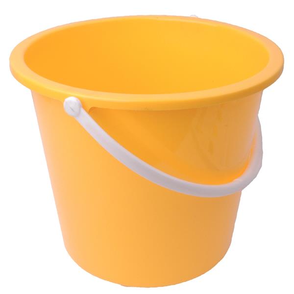 Yellow Plastic Bucket