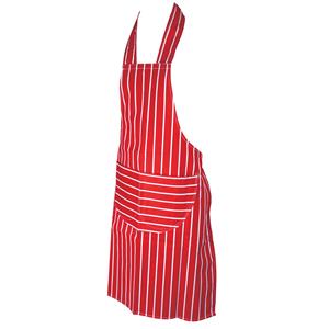 Red Striped Apron 48 x 36inch / 122 x 91cm