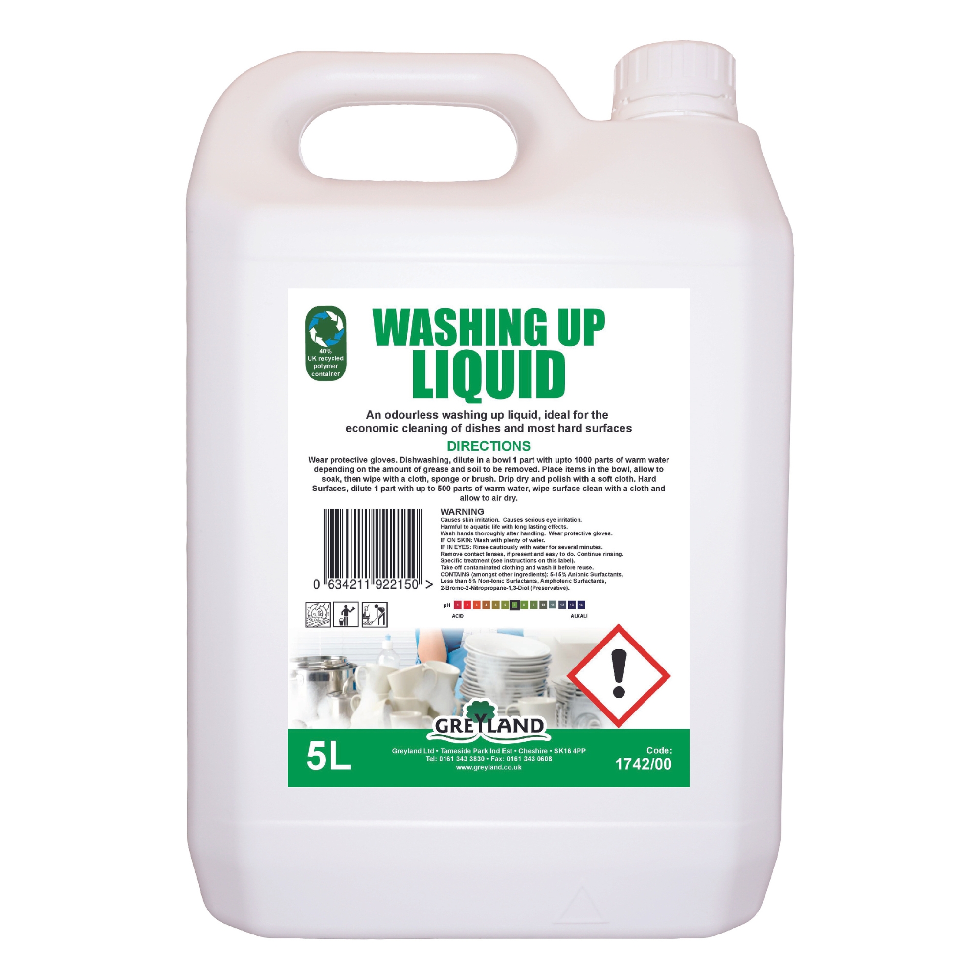 Washing Up Liquid 5ltr