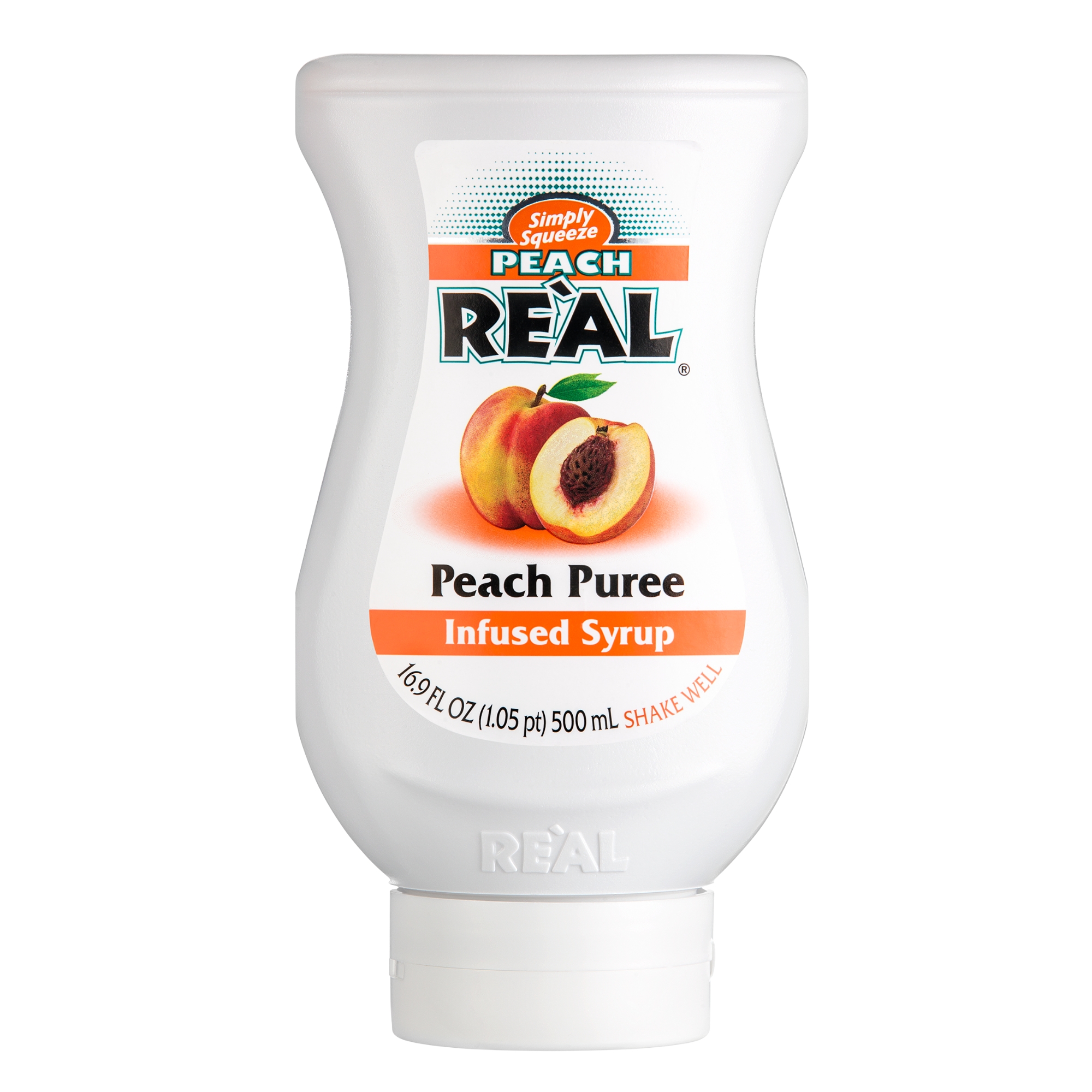 Reàl Peach Puree Infused Syrup 50cl