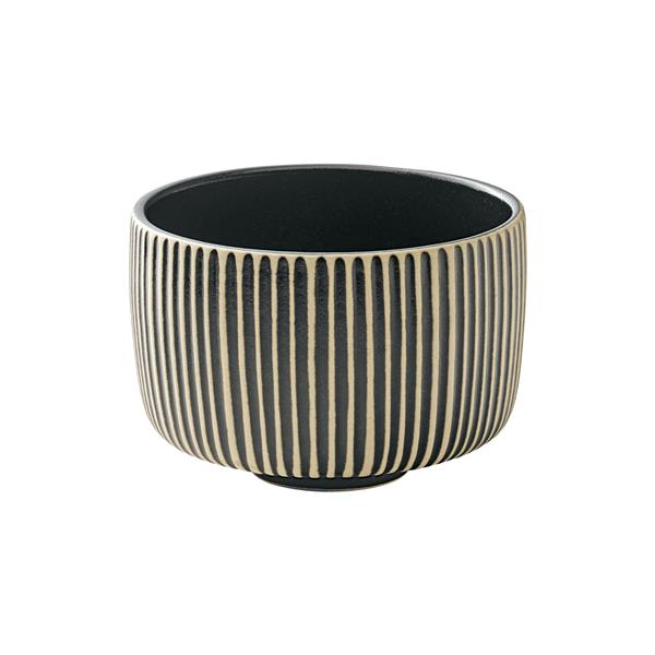 Nara Black & White Low Mug 300ml