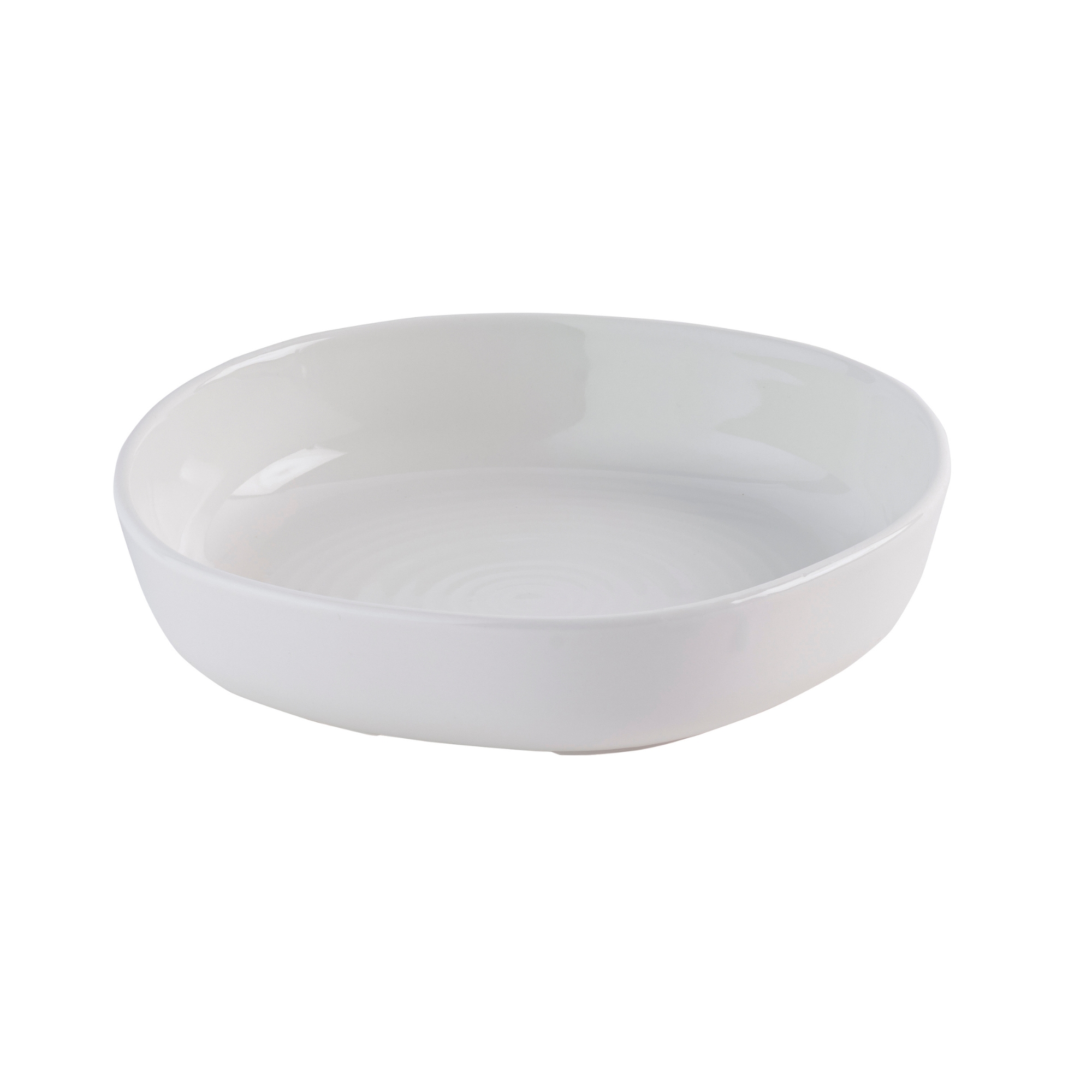 Churchill White Organic Walled Bowl 7.875inch
