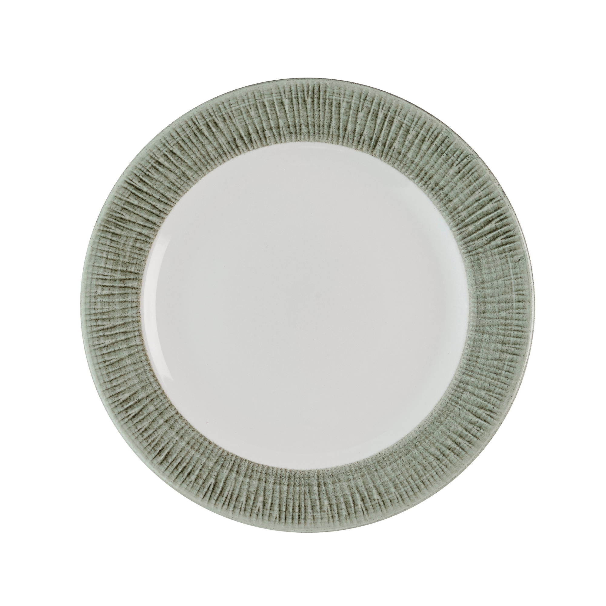 Churchill Bamboo Ceramic Spinwash Alpine Plate 6.625inch