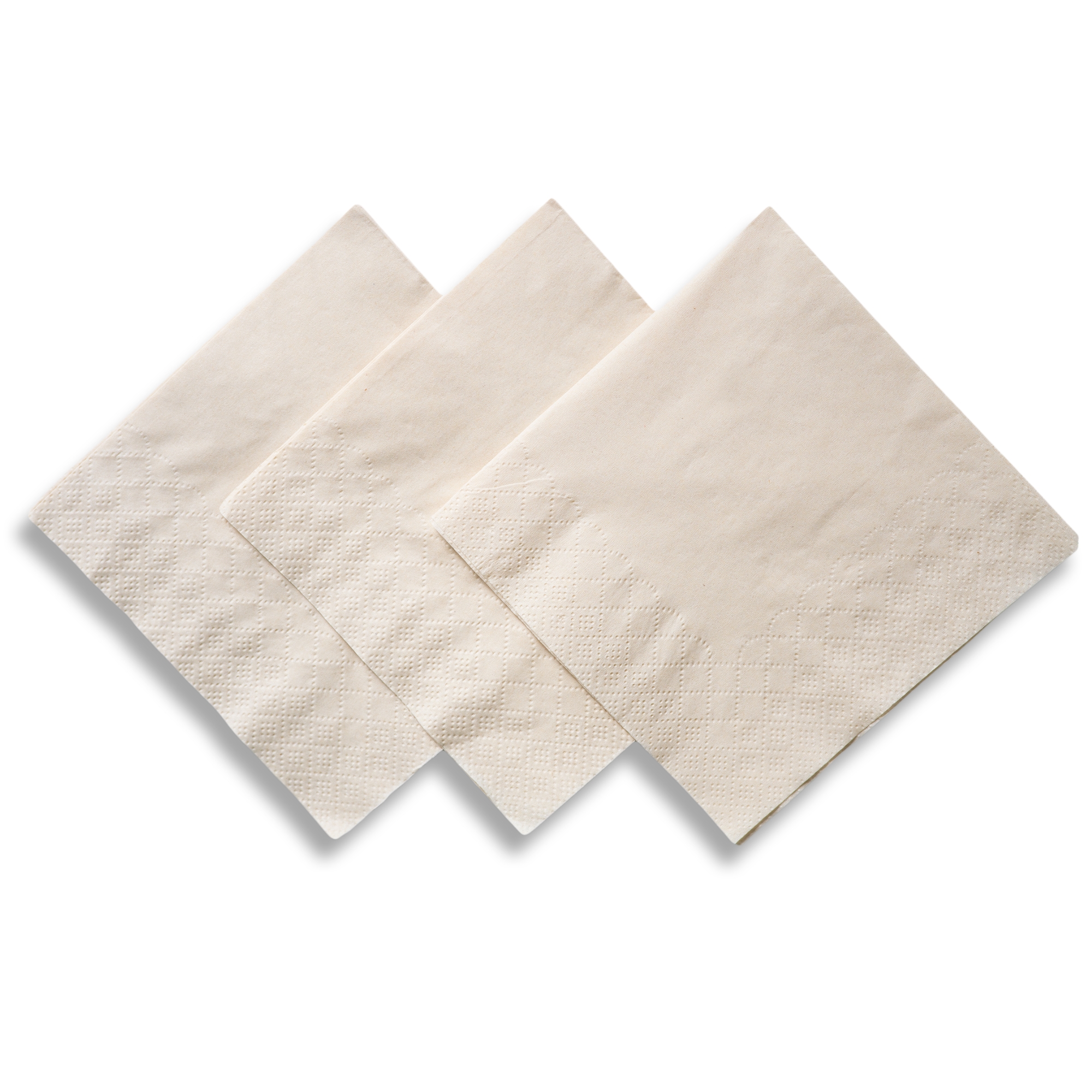 Bamboo Pulp Cocktail Napkins 25cm x 25cm