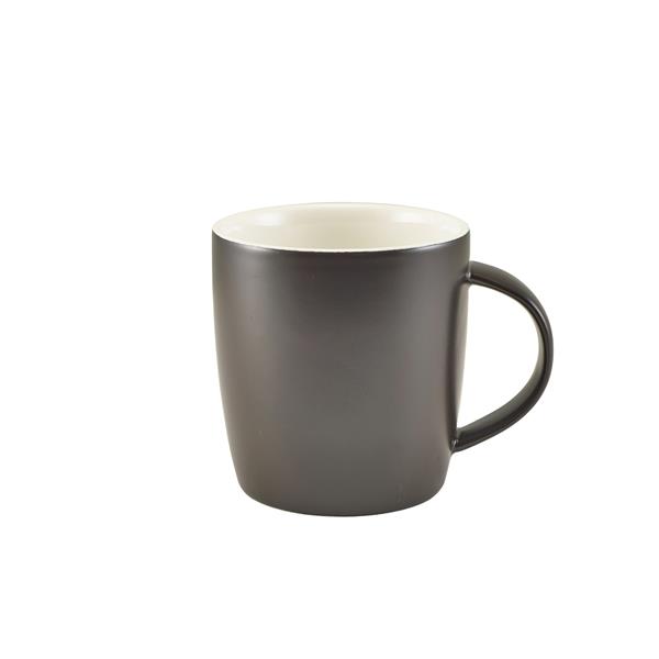 GenWare Porcelain Matt Black Cosy Mug 12.3oz / 350ml