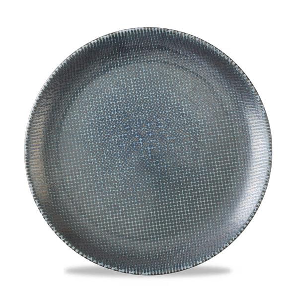 Astro Metallic Blue Evolve Coupe Plate 10.25inch / 26cm