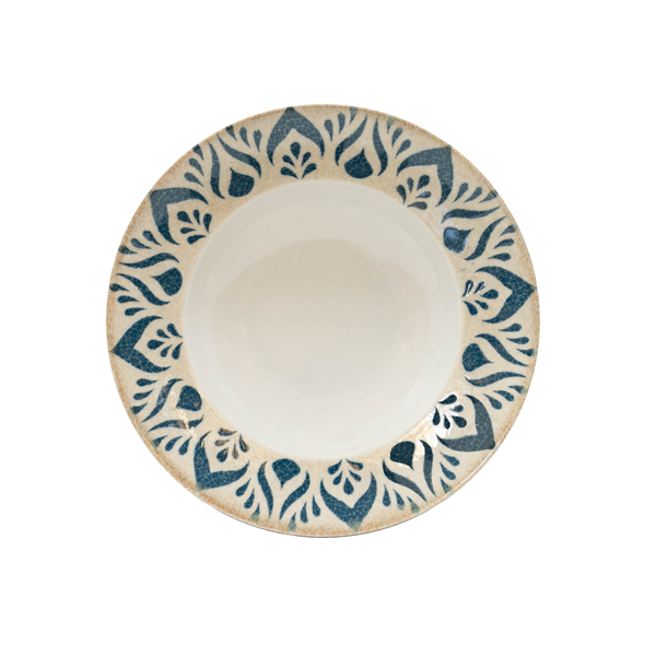 Napoli Blue Pasta Bowl 10.5inch / 26.5cm