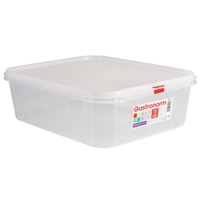 GenWare Clear Polypropylene Container GN1/2 100mm
