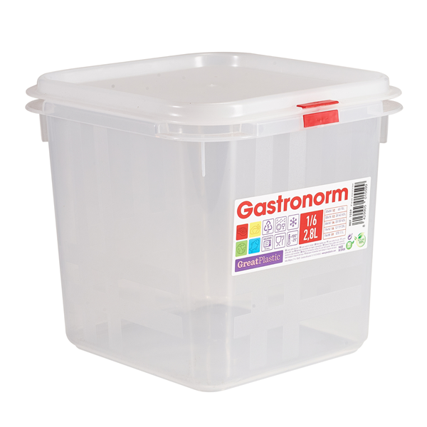 GenWare Clear Polypropylene Container GN1/6 150mm