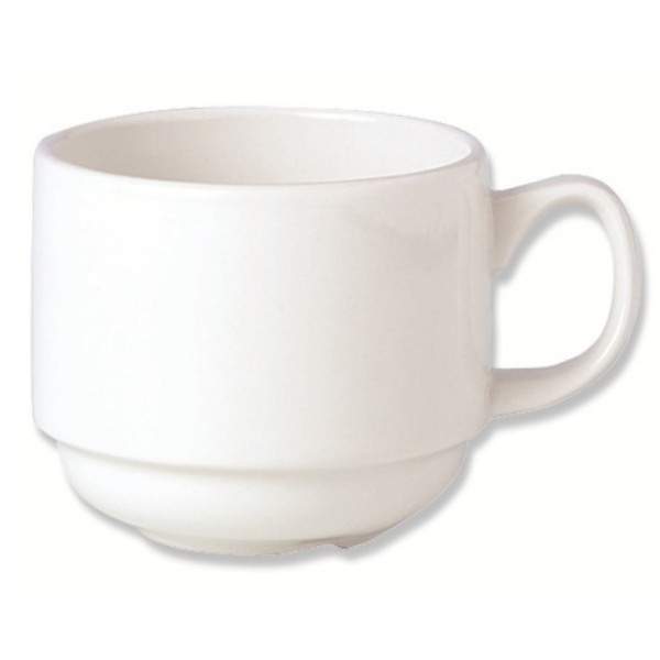 Simplicity White Stacking Slimline Cup 6oz / 170ml