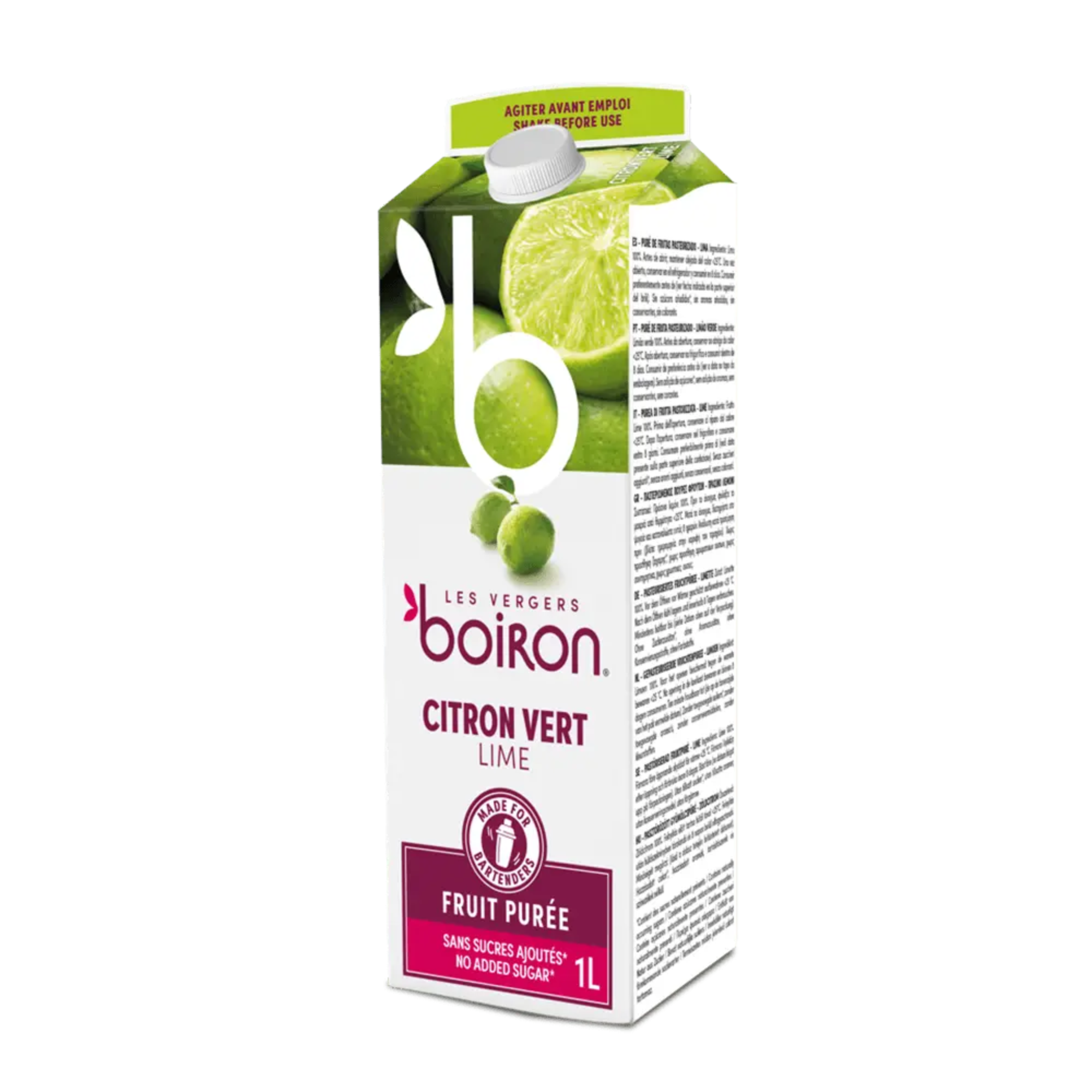 Boiron Lime Juice 1ltr