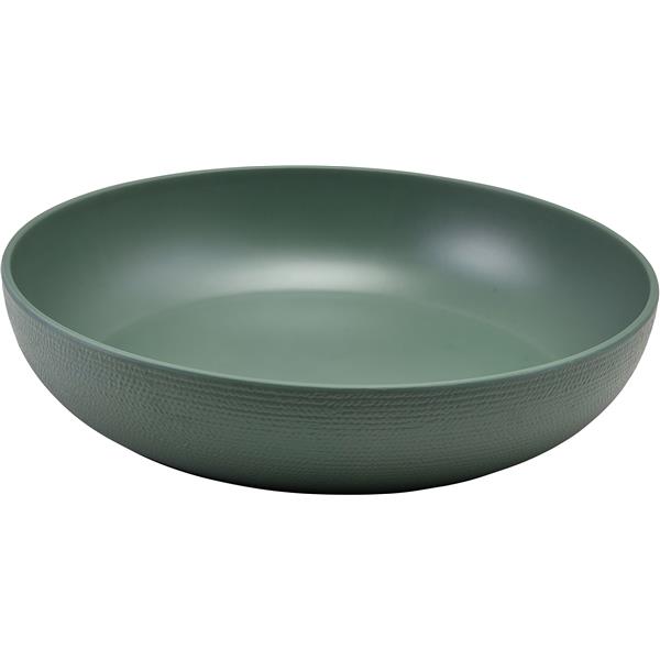 GenWare Melamine Green Jute Buffet Bowl 35 x 7.5cm
